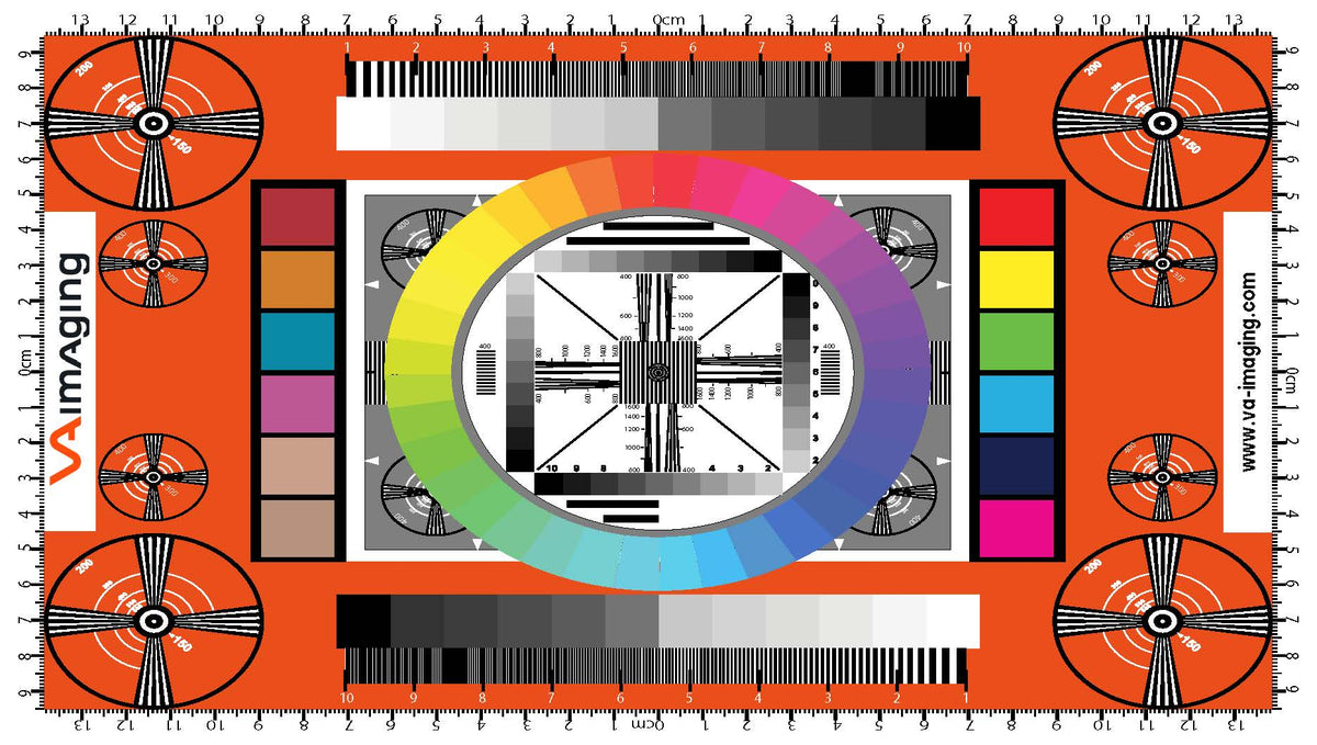 Free camera test chart download