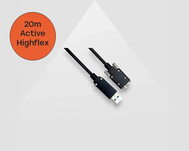 20-meter USB3 active highflex cable