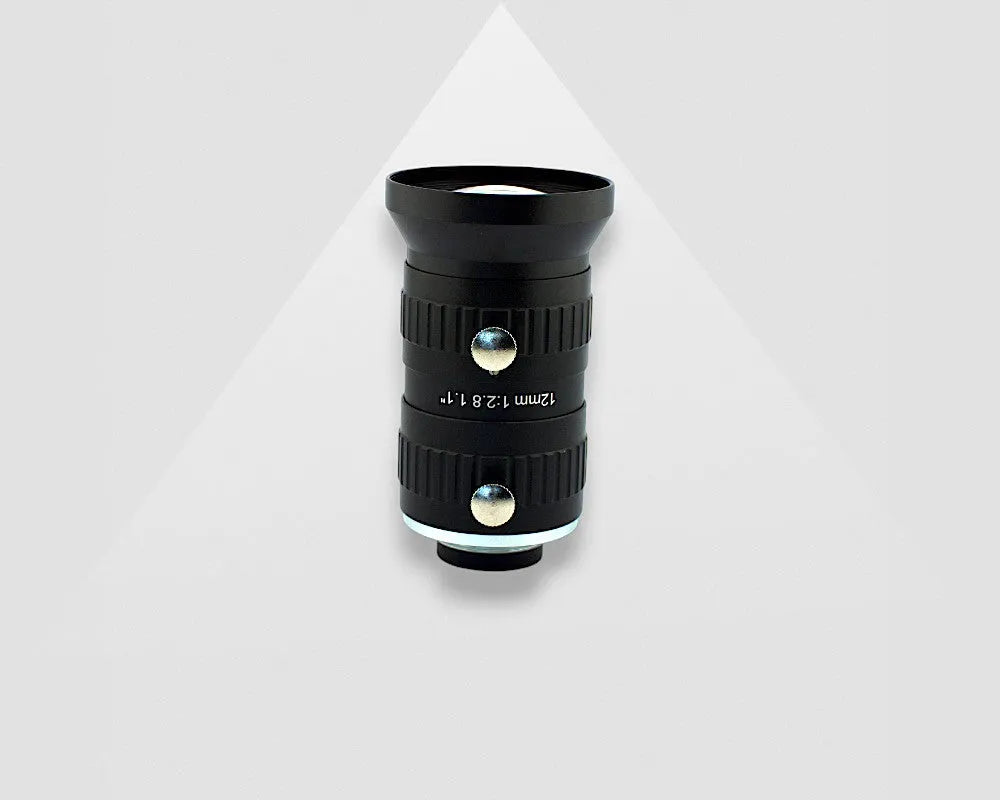 C-mount lens | 25MP | 12MM | F2.8| 1.1 INCH | NON DISTORTION