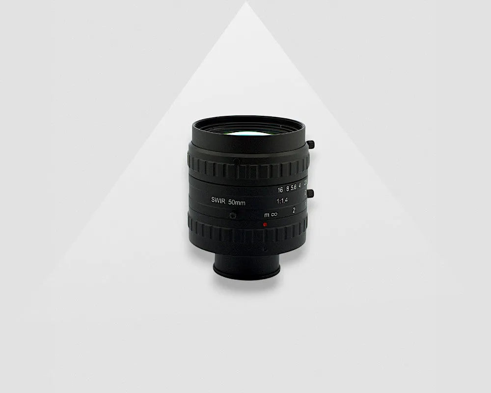 C-mount lens | 5MP | 50MM | F1.4 | 1 INCH | SWIR