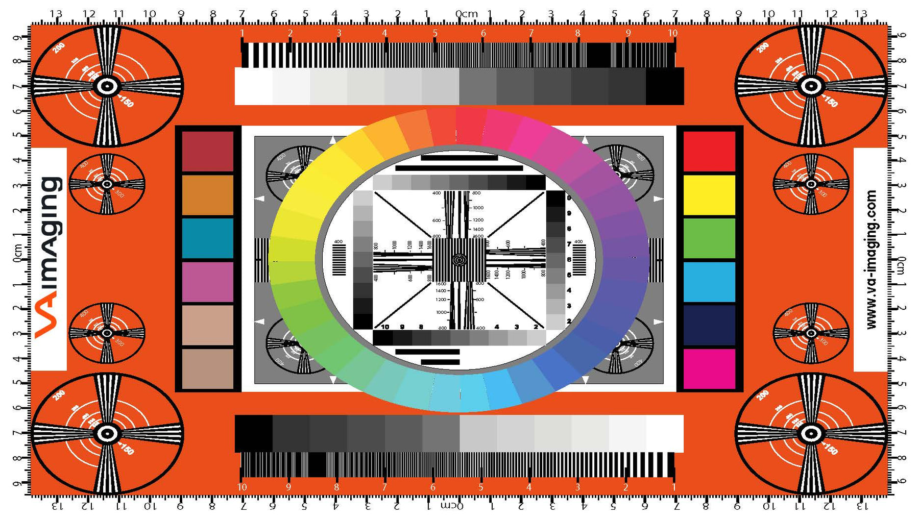 Free camera test chart download